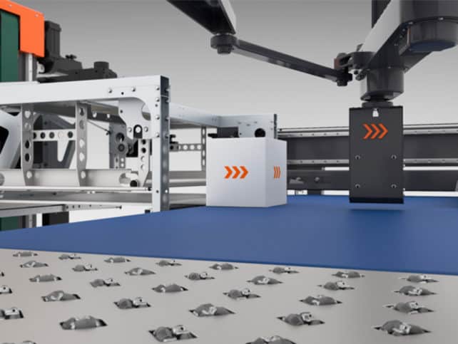 Feeding and layer formation - optimal use of space - TRAPO