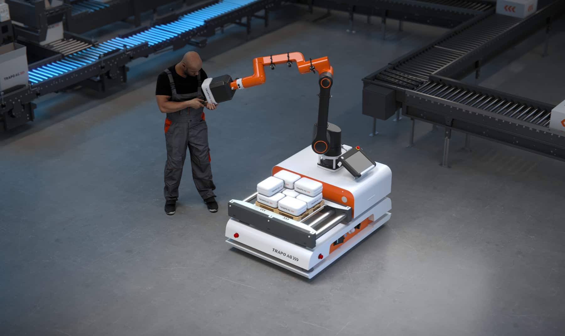 Cobots - Human–robot interaction - TRAPO